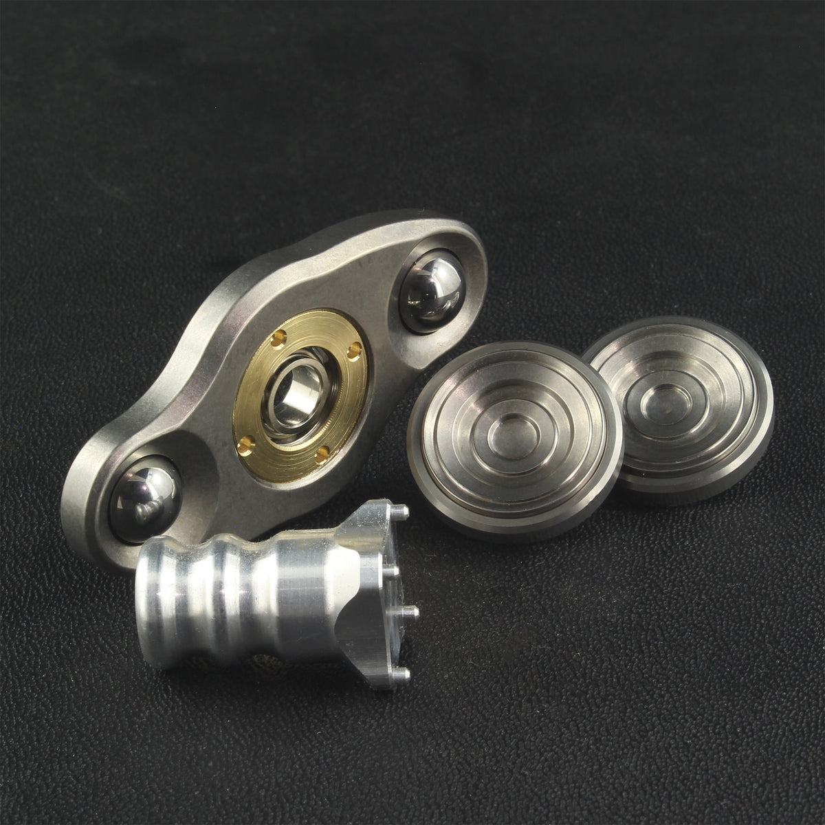 Twist Bar Fidget Spinner Titanium – Focusworks EDC